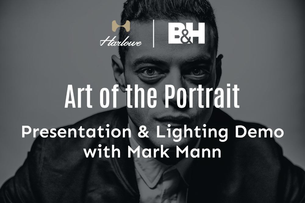 The Art of the Portrait with Mark Mann | A Harlowe Lighting Experience