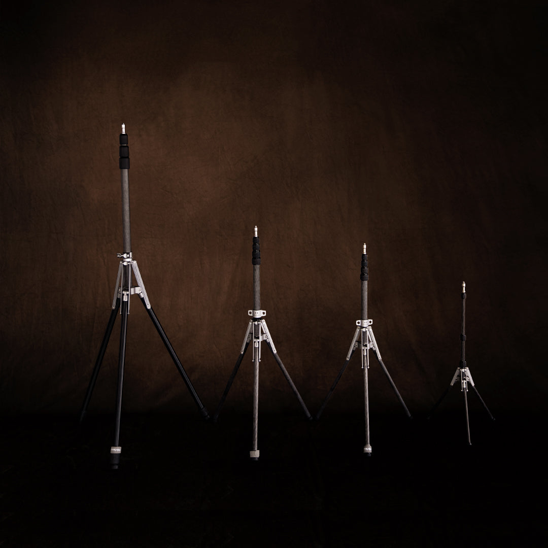 Carbon Fiber Light Stands for Professional Photography | Harlowe